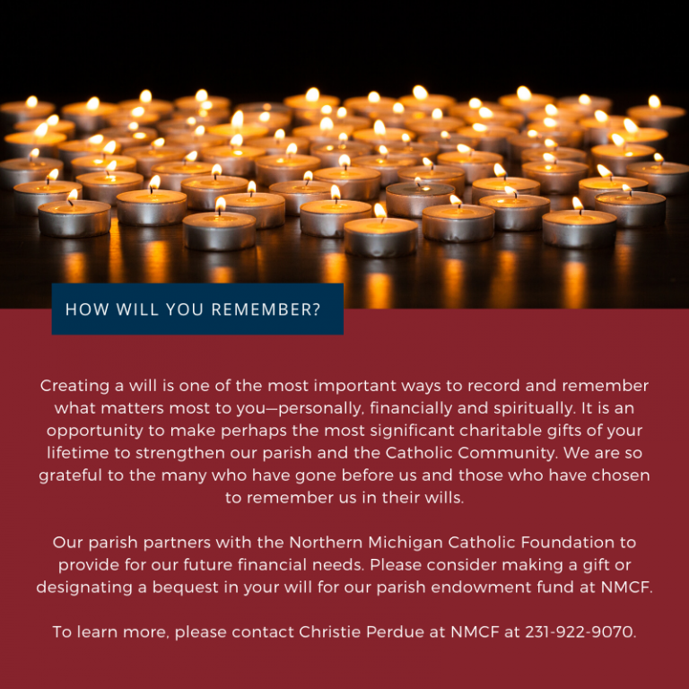 Parish Bulletin Ads – Northern Michigan Catholic Foundation