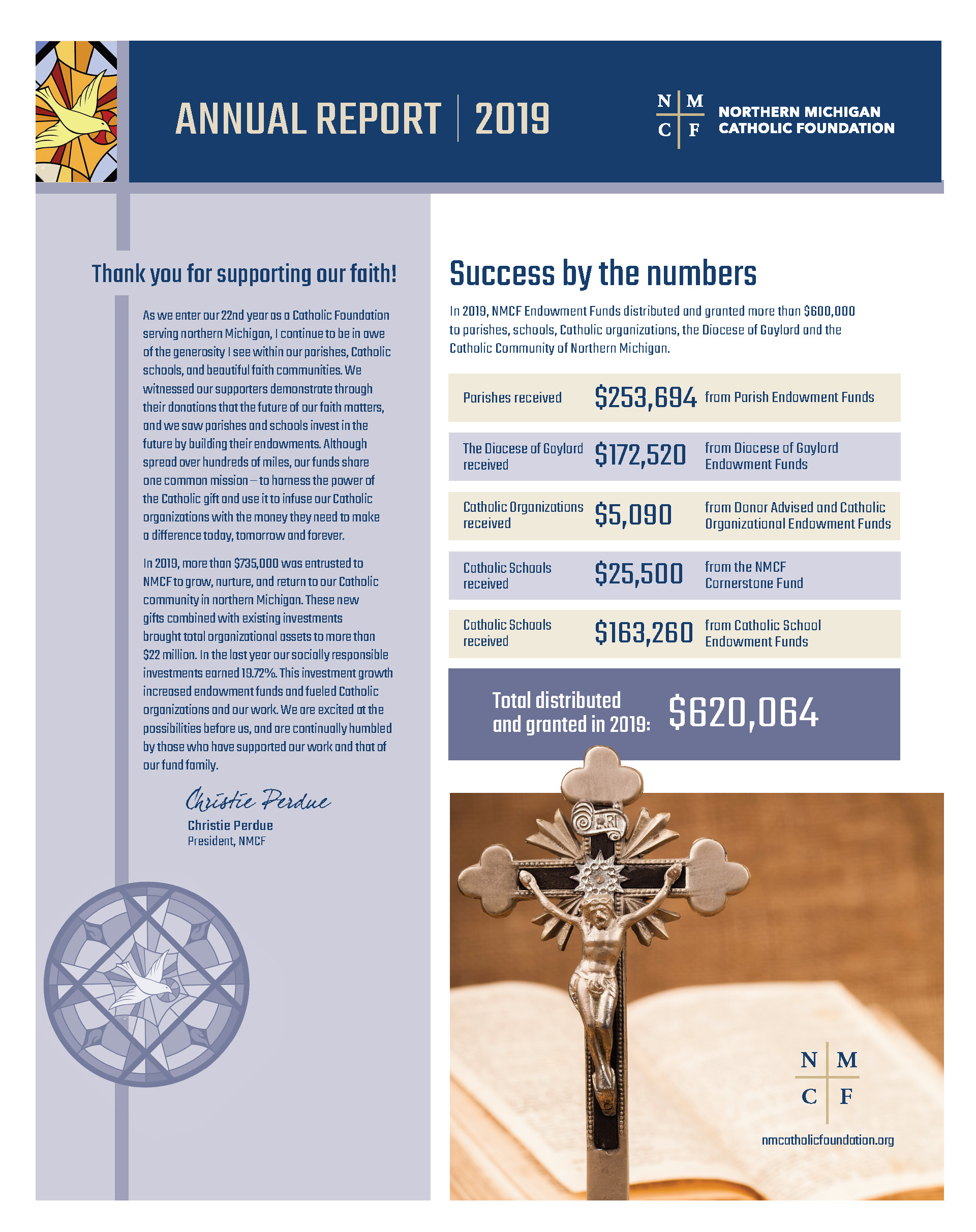 2019 Annual Report – Northern Michigan Catholic Foundation